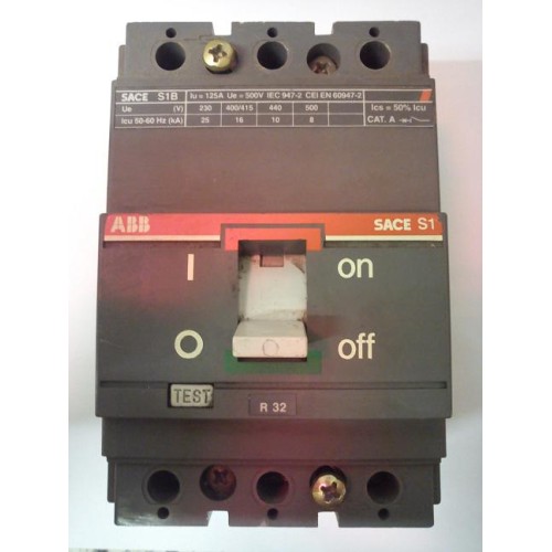 ABB SACE S1B R32 32A TRIPLE POLE MCCB